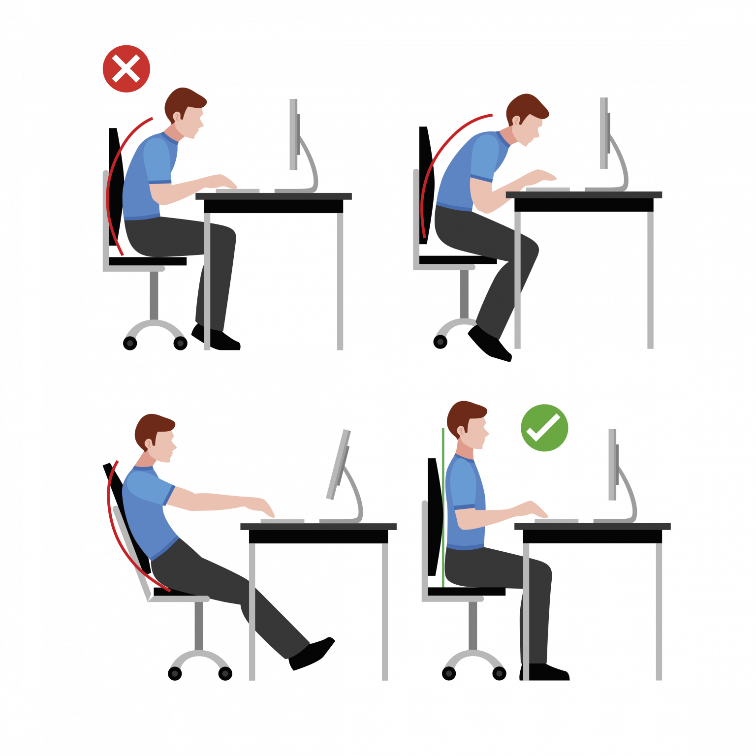 Recomendaciones para cuidar la higiene postural – Los Comuneros